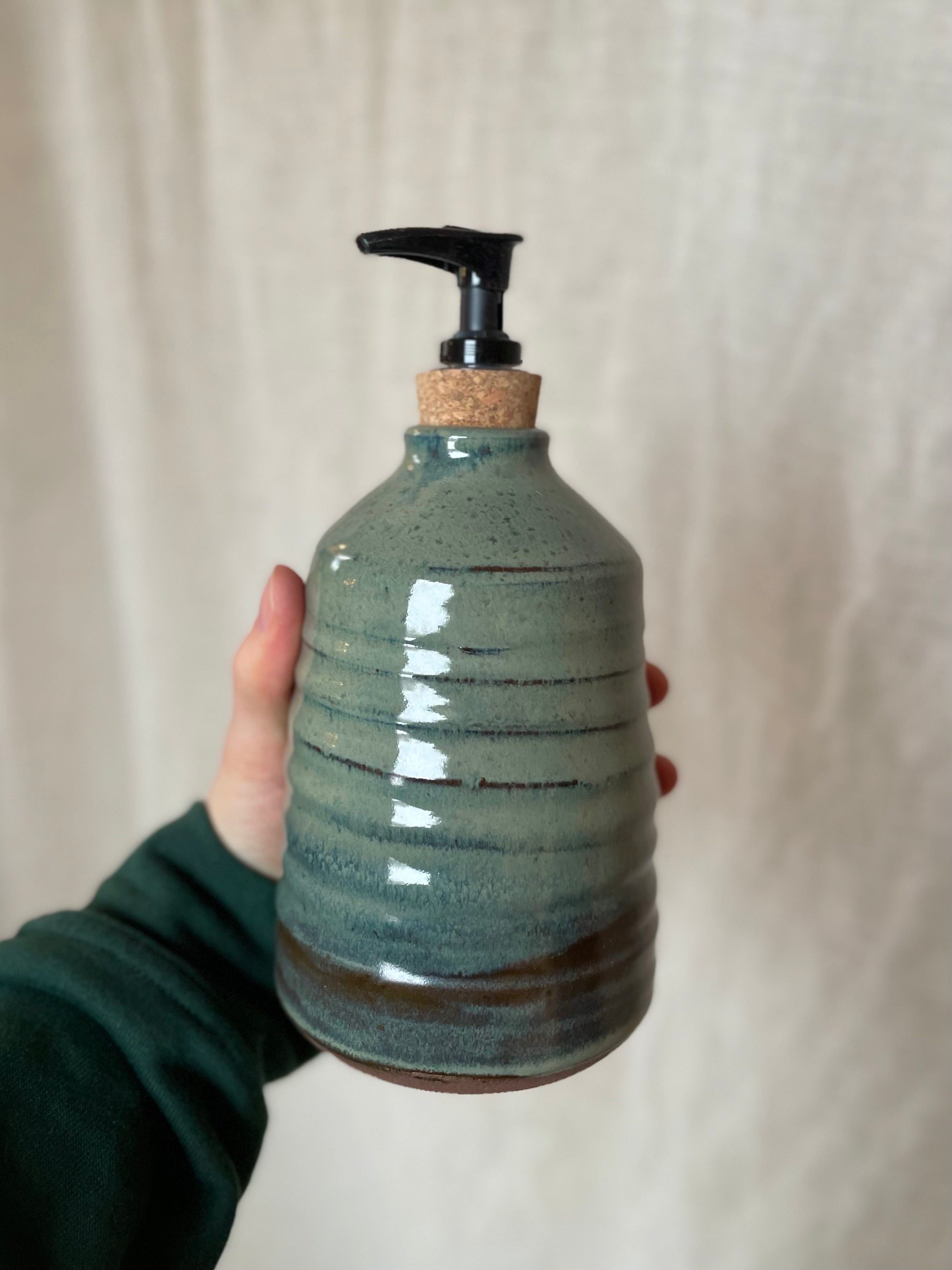 Soap Pump – Emma Cranston Pottery
