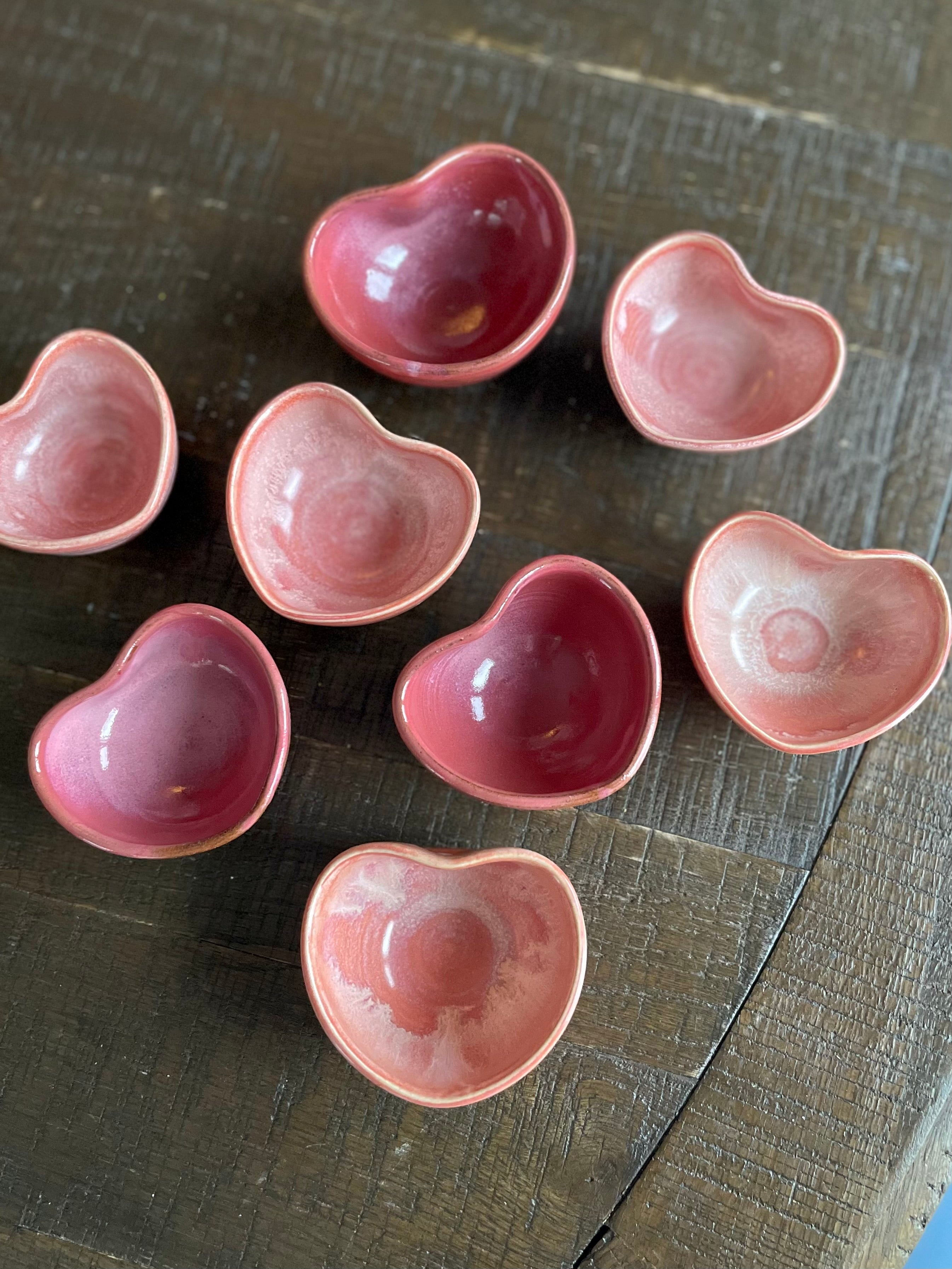 Mini Heart Bowl – Emma Cranston Pottery